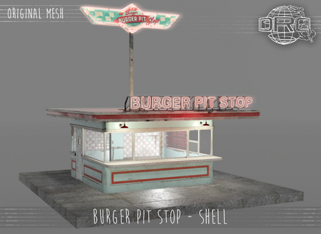 Second Life Marketplace - -DRD- Burger Pit Stop - Shell